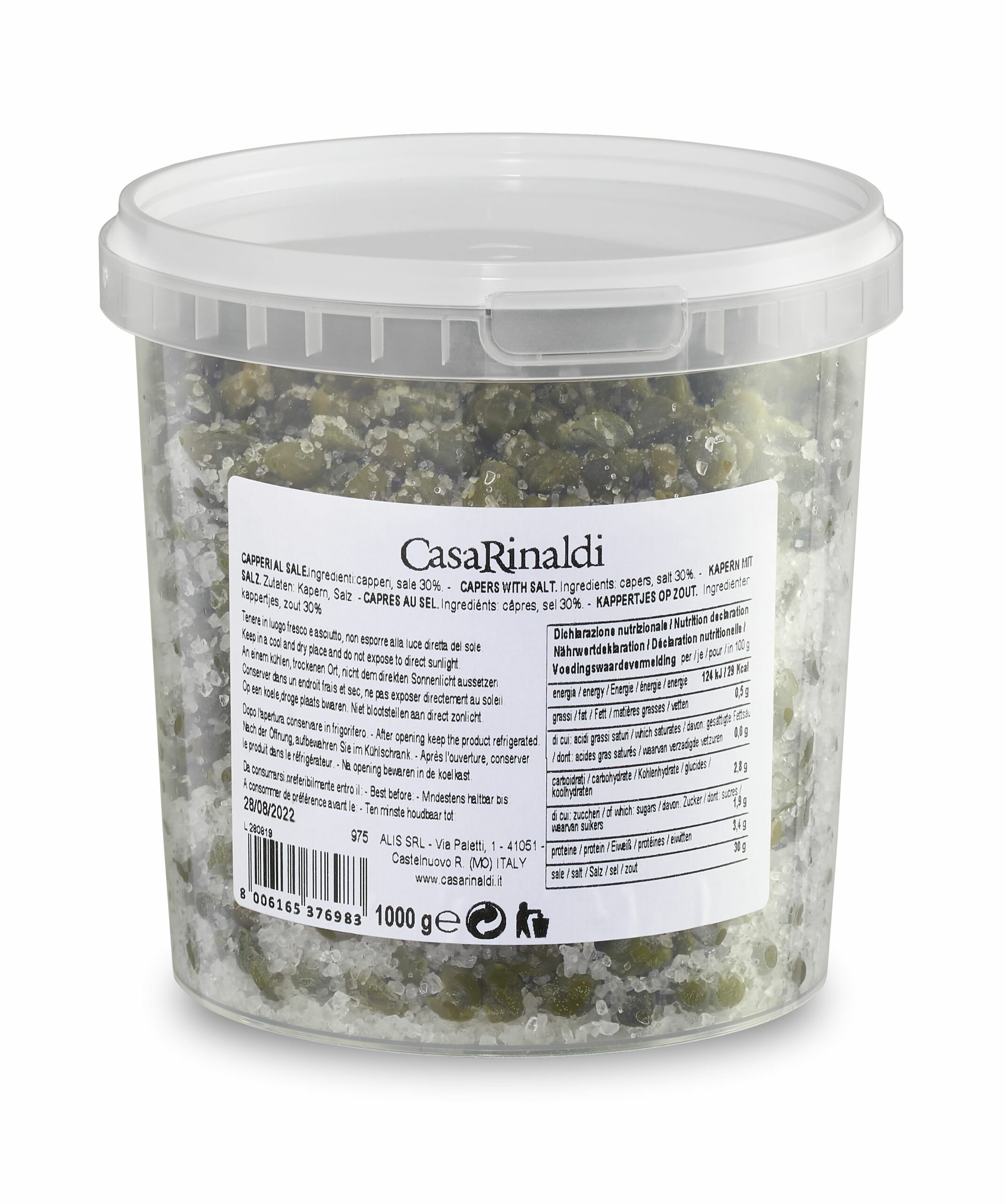 Capers in Salt (1kg) – Cremalat